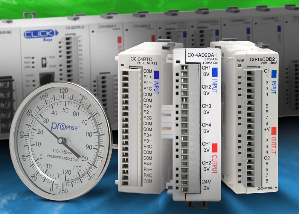 AutomationDirect adds analog I/O modules to CLICK PLC line - Design ... AutomationDirect adds analog I/O modules to CLICK PLC line - Design ...